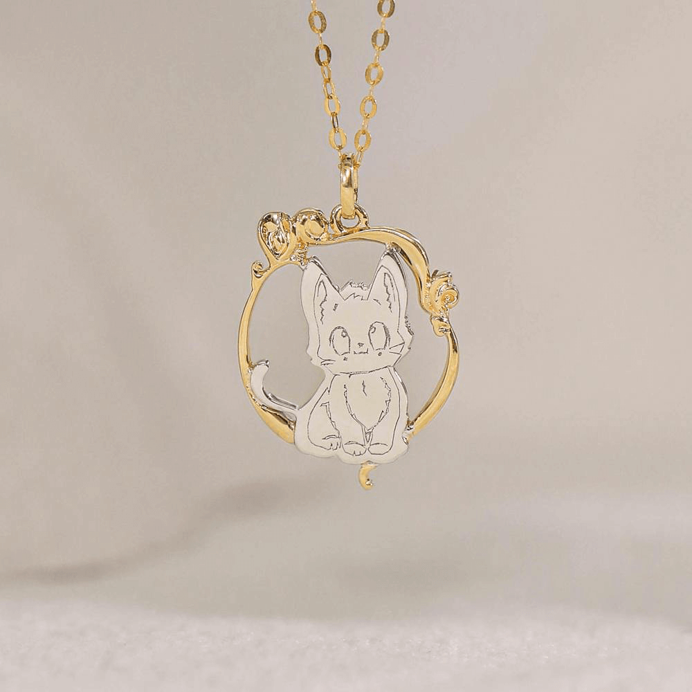 For Pet Lovers – Custom 18K Gold Necklace - LHC Jewelry | Healing ...